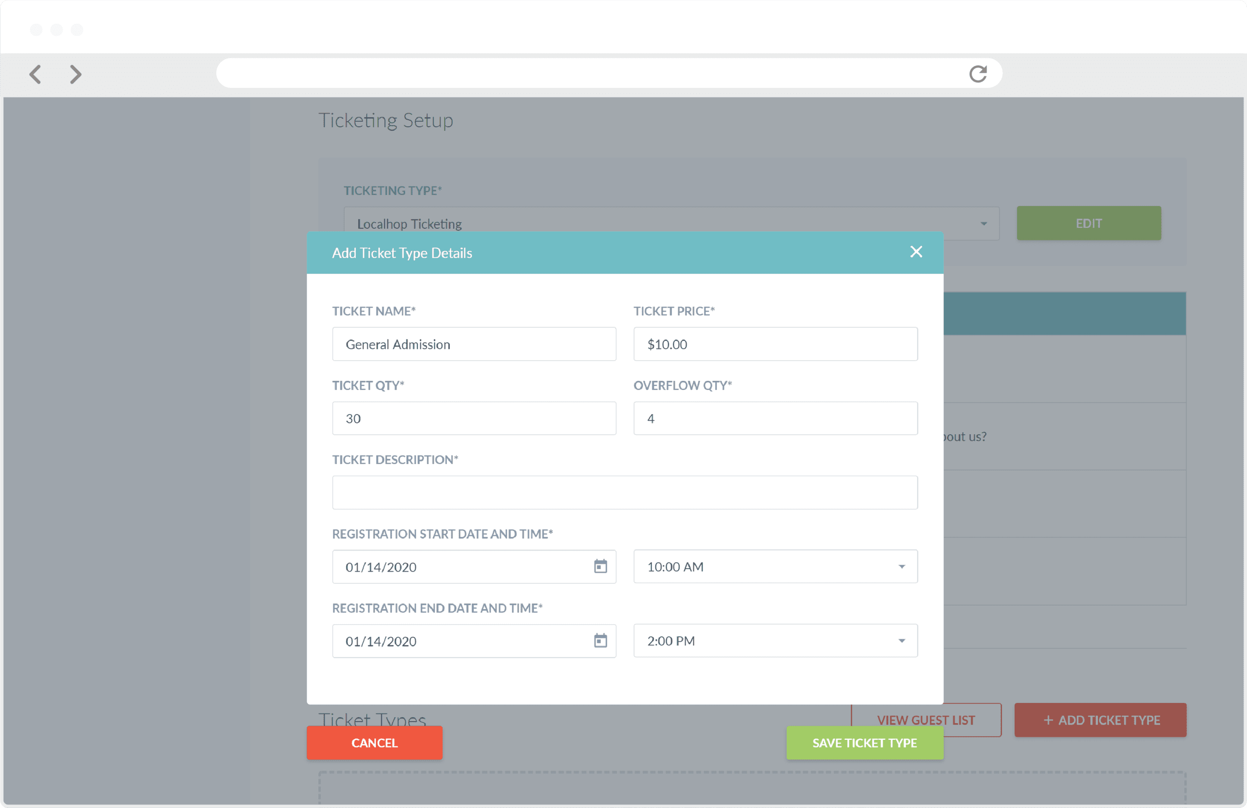 Home - LocalHop Event Management Software